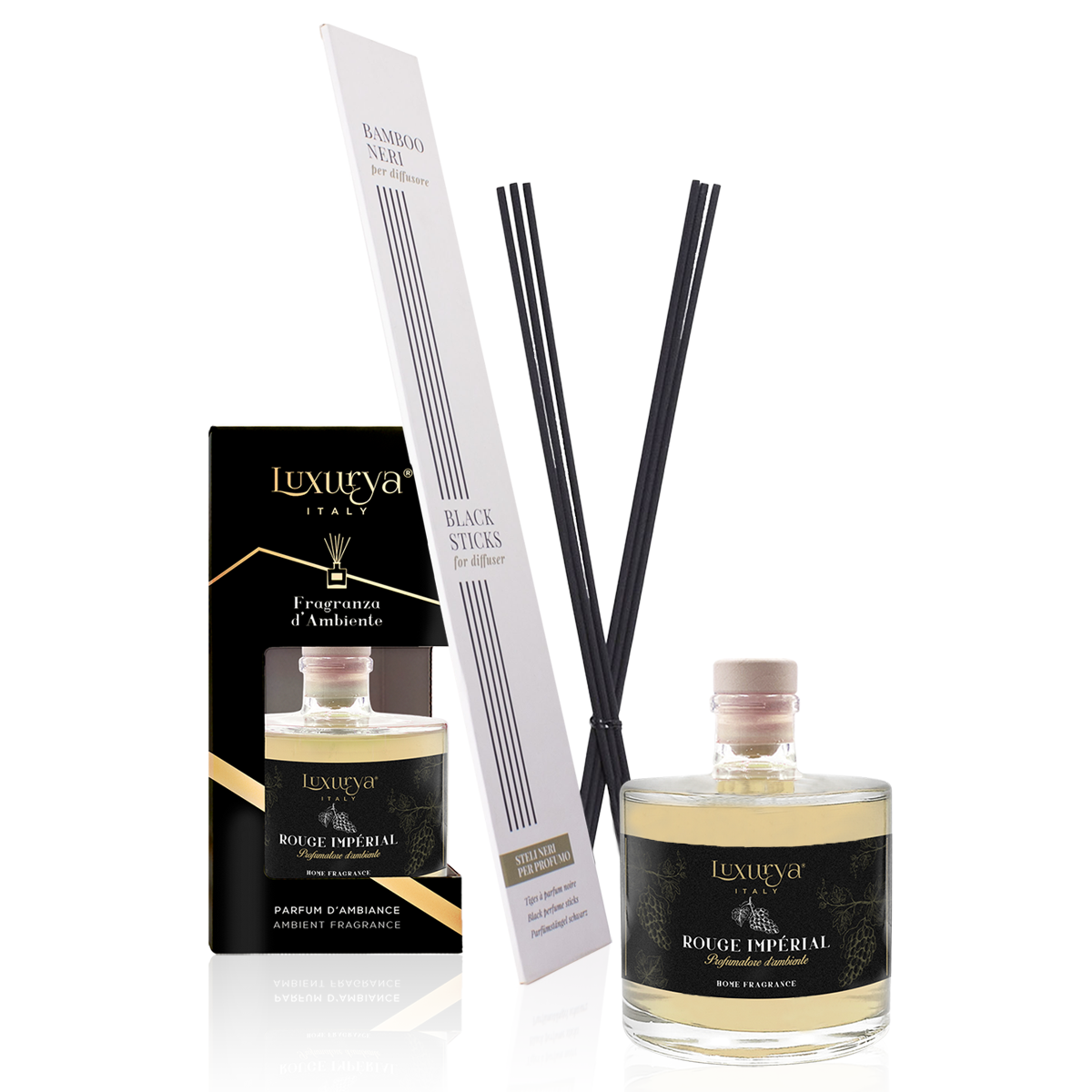 Diffusore d'ambiente 500ml - Profumo ambiente Rouge Imperial (Uva) | P ...
